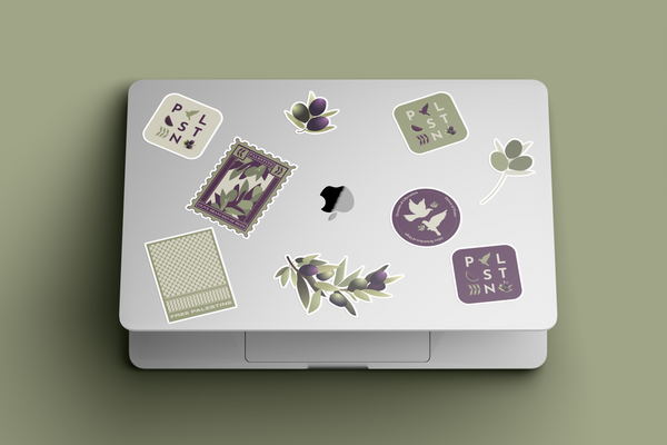 Solidarity Sticker Pack (3 sheets per pack) - Jasmine + Marigold